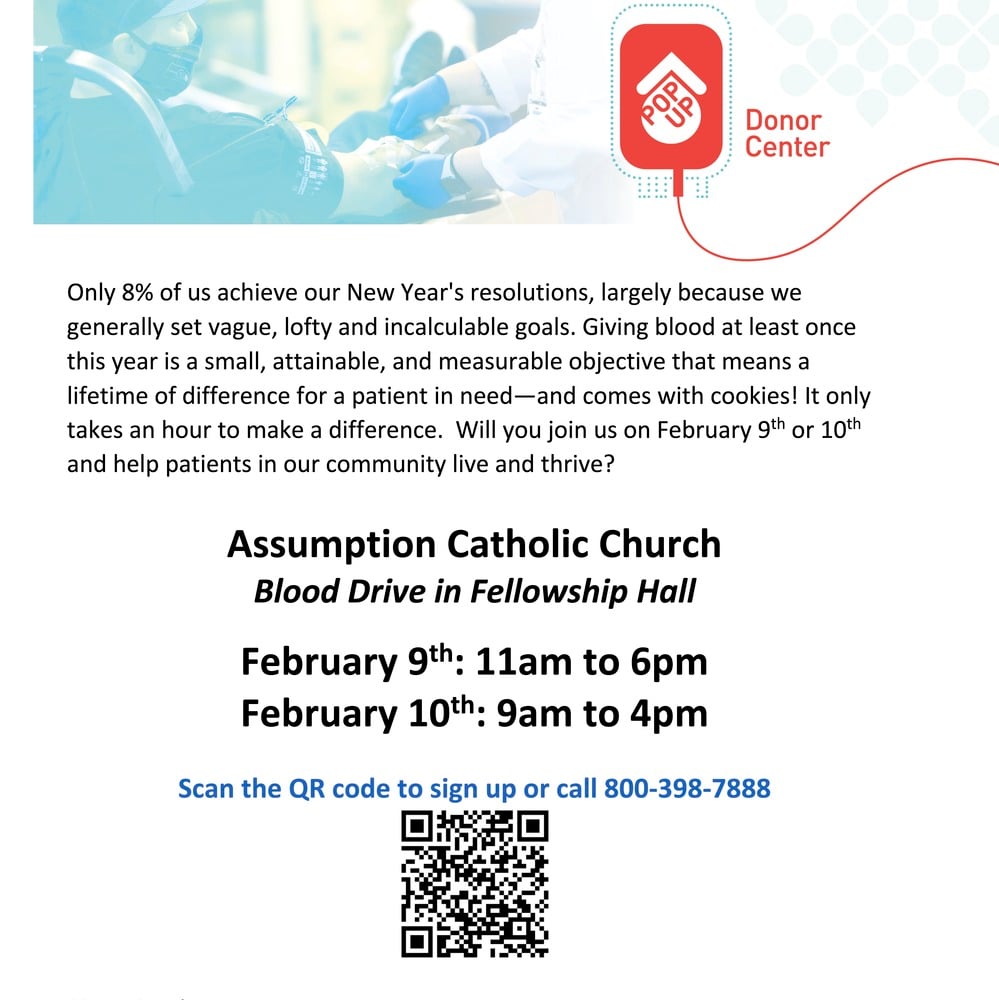 Blood Drive - St. Bridget Church - Seattle, WA